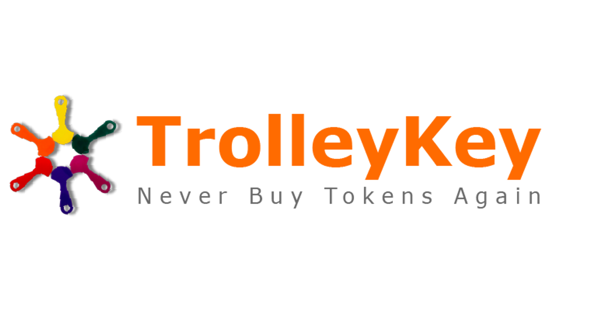 Trolley Coin Keychains Australia | Reusable Shopping Trolley Tokens